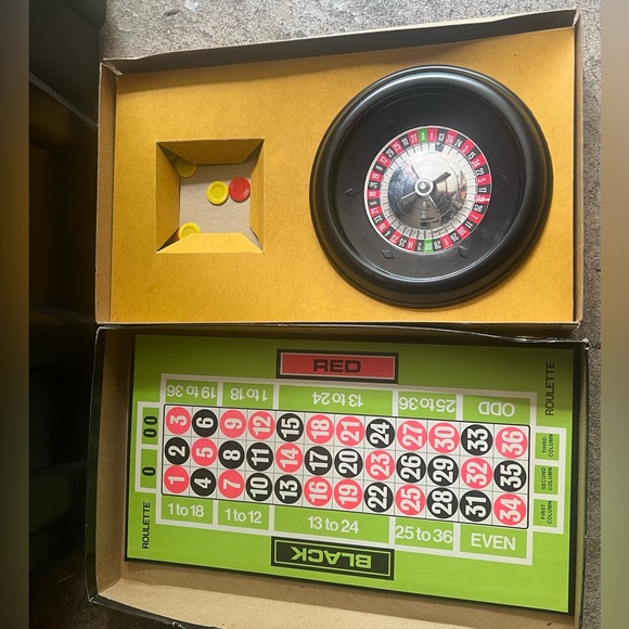 Hasbro | Toys | Vintage Hasbro World Of Family Fun Roulette Game | Poshmark